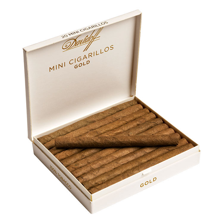 Davidoff Cigarillos And Small Cigars Mini Cigarillos Gold | Xi-Ga