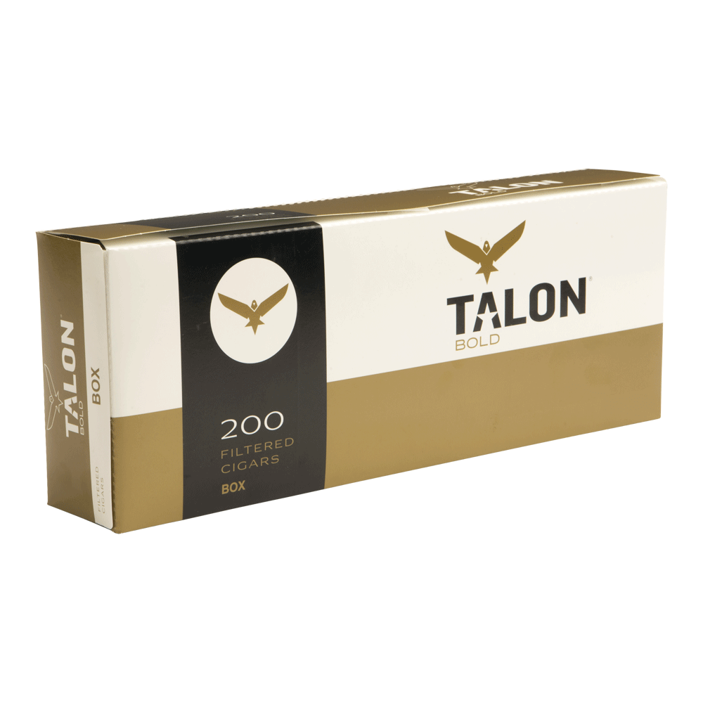 Talon Filtered Cigars Bold 3.87x20 Natural 10 Gói 20 200 điếu | Xi-Ga